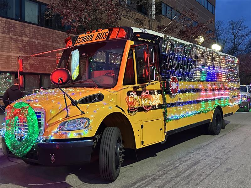 Driving Holiday Cheer Along the Parade Route - Dean